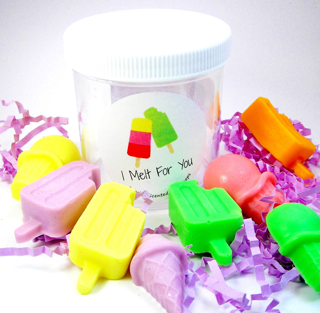 Popsicle Mini Soaps Summer fun sized soaps - American Made Pewter gifts ...