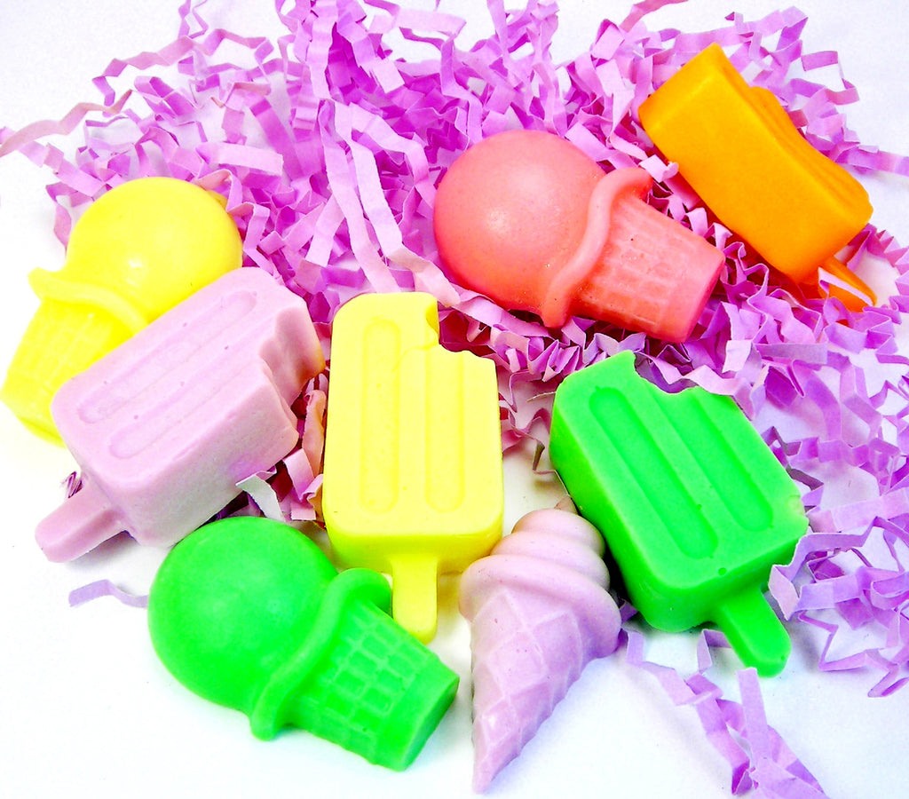 Popsicle Mini Soaps Summer fun sized soaps - American Made Pewter gifts ...